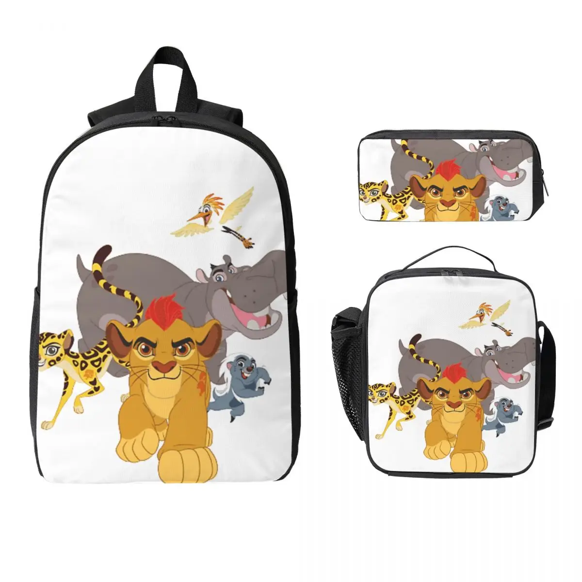 Lion Guard Backpack Student Boys Girls BookBag School Bag Computer ...