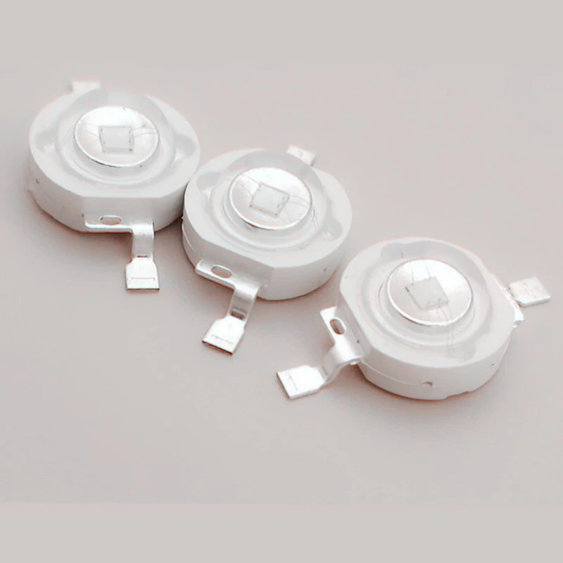 10pcs 3W LED chip Blue Royal ice blue crystal High power LED lamp 440 ...