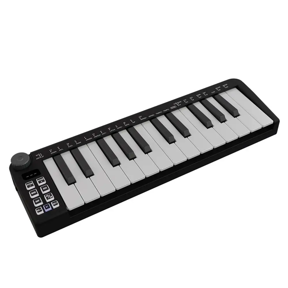 25-Key-USB-MIDI-Keyboard-Controller-Mini-Portable-Keyboard-MIDI ...