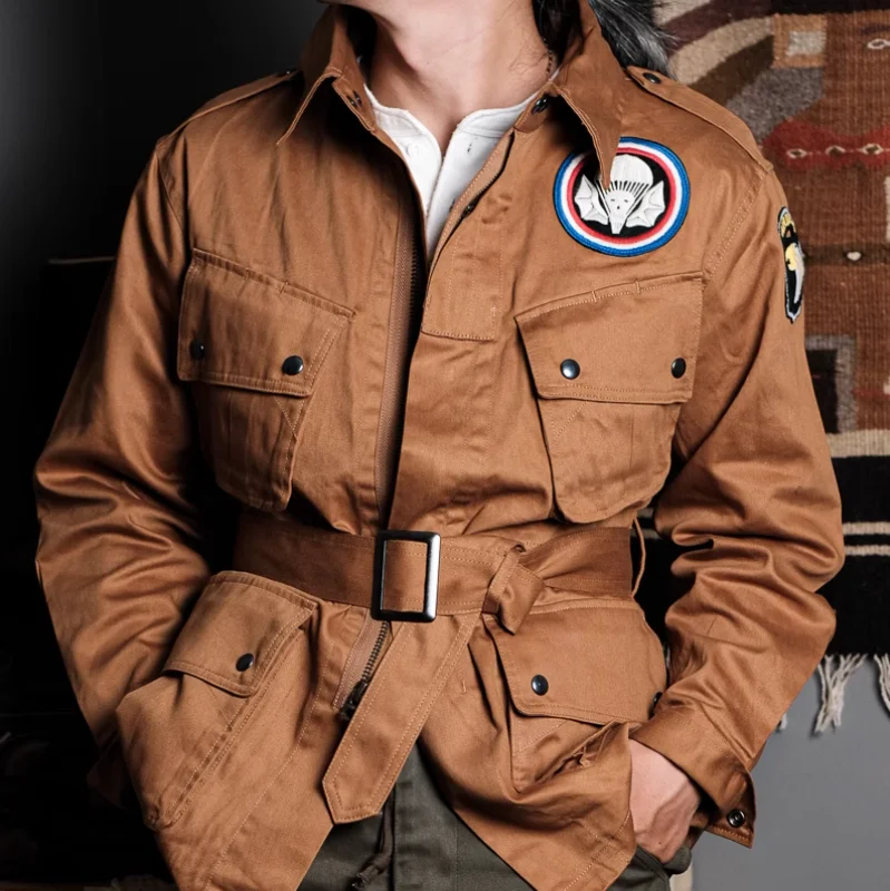 Paratrooper Jacket M42 Silk Satin Pure Cotton M1942JUMPJACKET101 ...