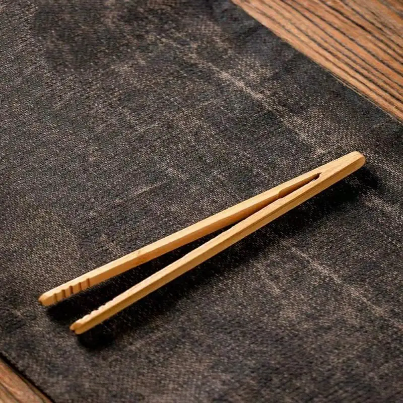Wooden-Tea-Clip-Tongs-Bamboo-Salad-Food-Toast-Bend-Clip-Straight-Clips ...