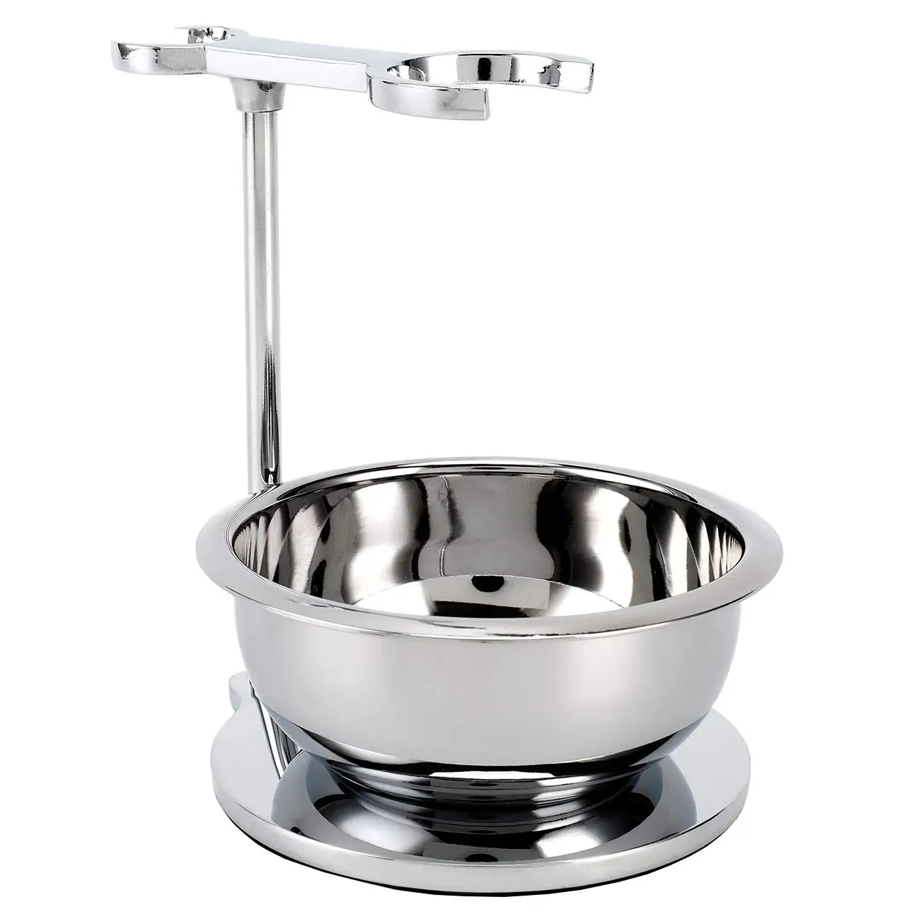 Stainless-Steel-Shaving-Bowl-Set-Men-s-Shaving-Brush-and-Razor-Holder ...