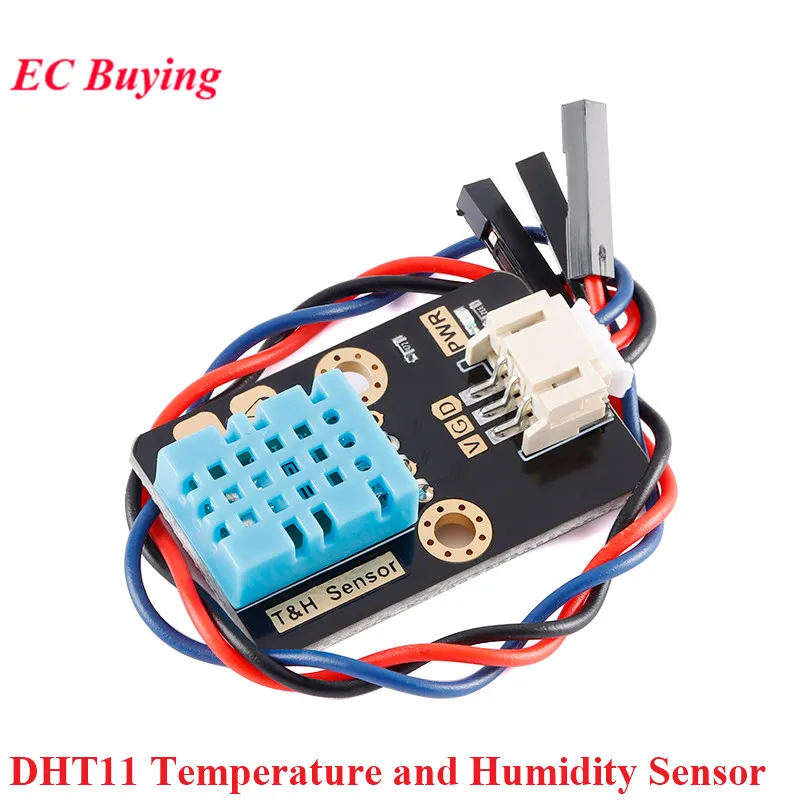 Módulo de Sensor Digital de temperatura y humedad DHT11, salida de señal para Arduino, Kit DIY ...