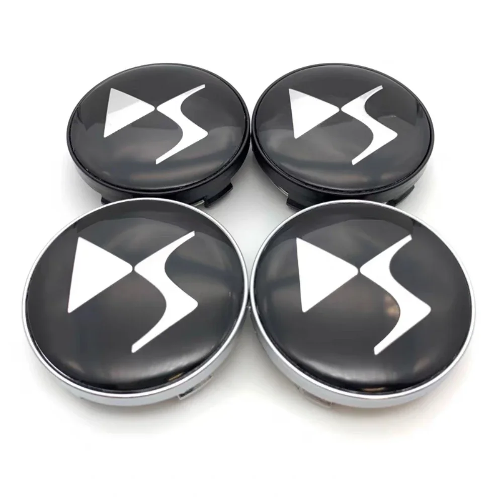 4PCS/lot 60MM DS Car Wheel Center Hub Caps for DS DS3 DS5 DS6 Deesse ...