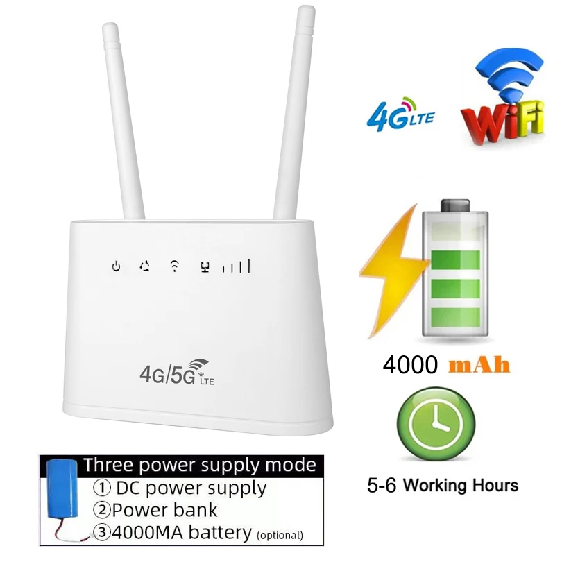 B311-Unlock-4000MAh-Baterai-Nirkabel-CPE-LTE-Modem-USB-Broadband-4G ...