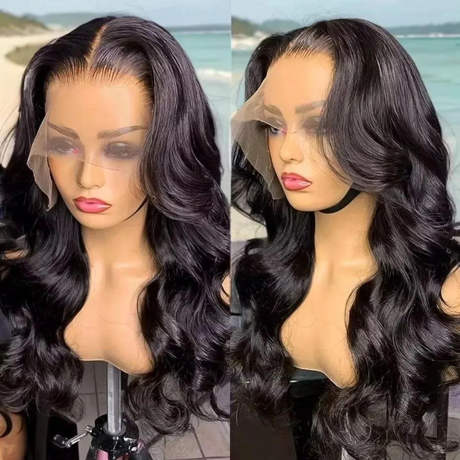 Brazilian-Body-Wave-Wig-Transparente-HD-Lace-Frontal-Perucas-Lace ...
