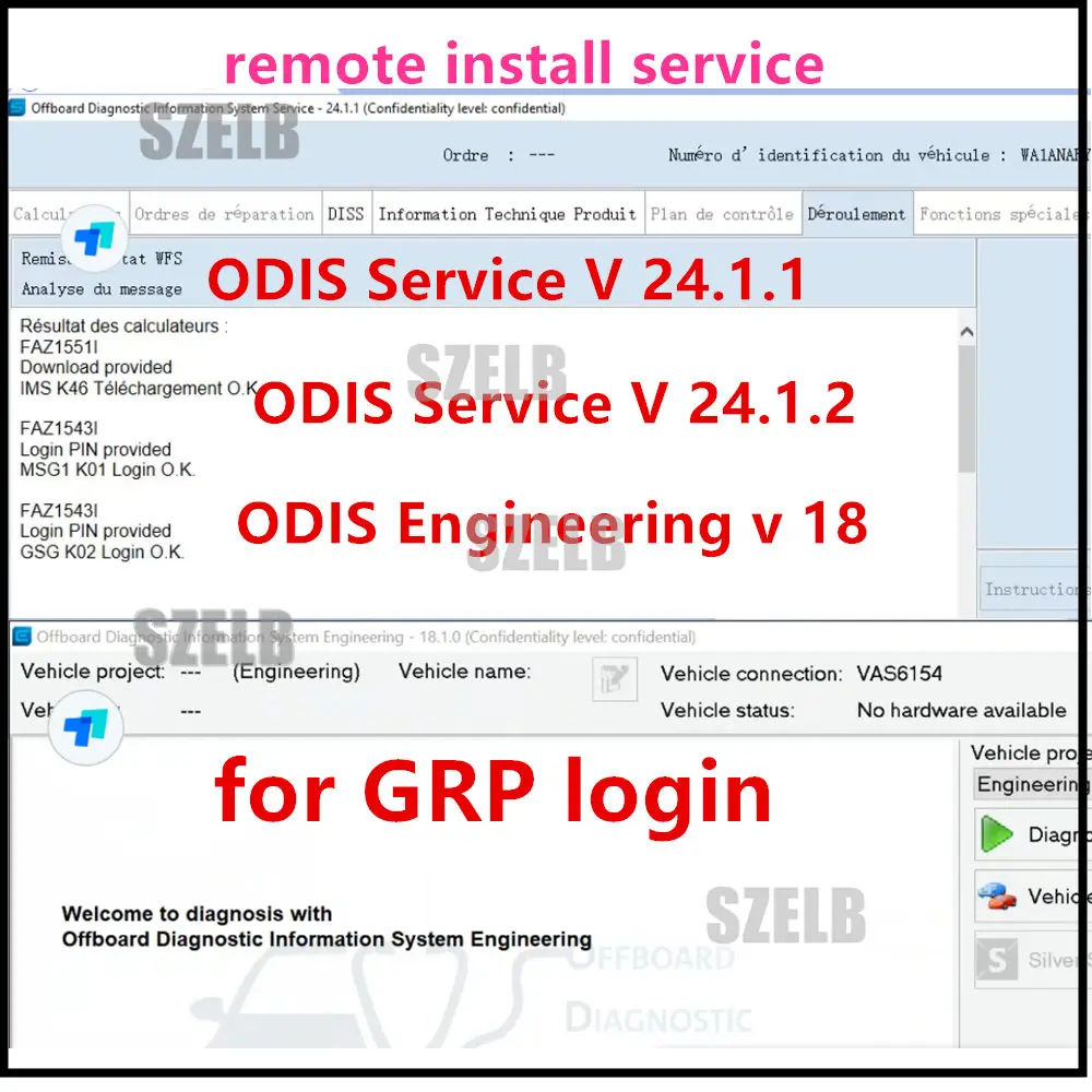 New Remote Download Install Software for Odis Service S 24.1 24.2 Odis ...
