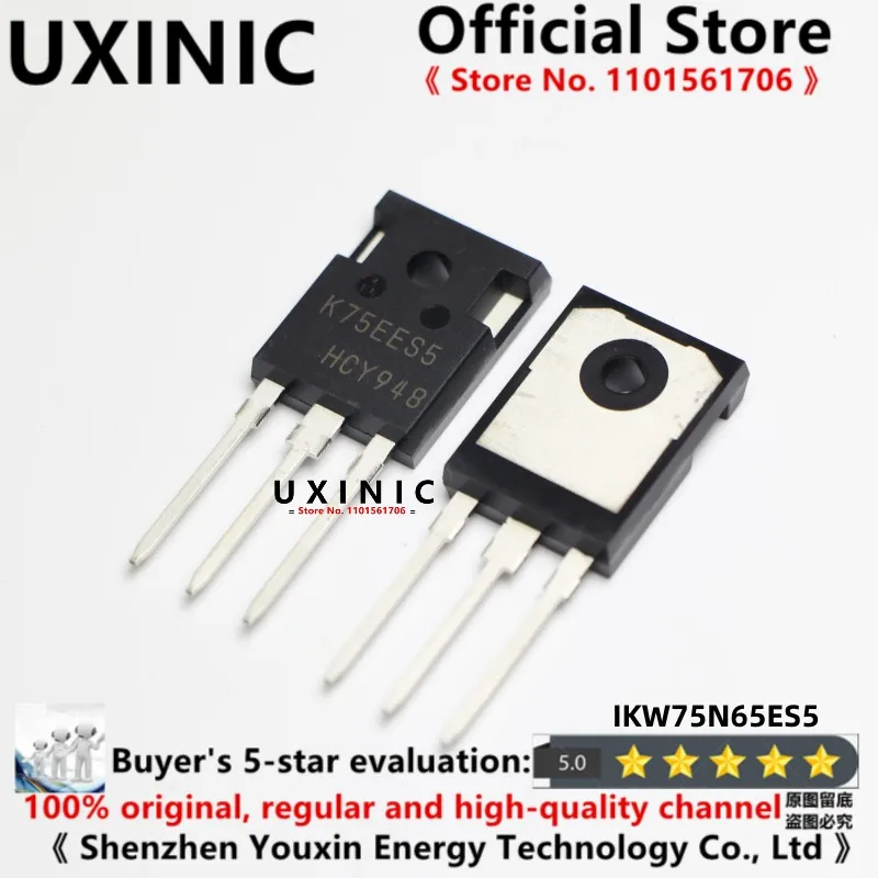 Uxinic-10-p-s-lote-100-novo-importado-originai-ikw75n65es5-k75ees5-para ...