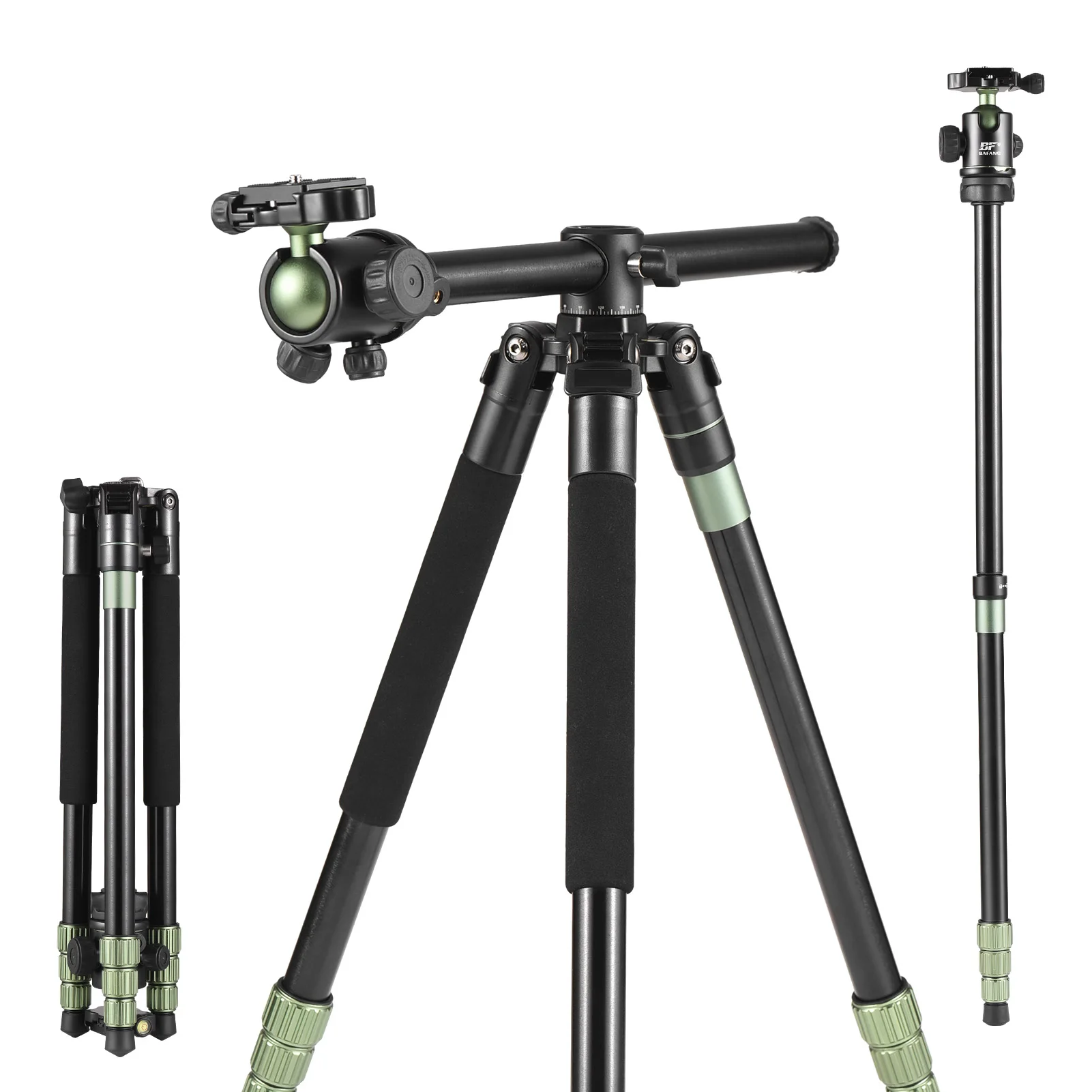 Photography-68In-Horizontal-Tripod-Camera-Tripod-Stand-Monopod-Aluminum ...