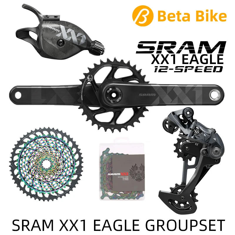 SRAM-XX1-Eagle-Groupset-DUB-Kit-12-Velocidades-Desviador-Traseiro-34T ...
