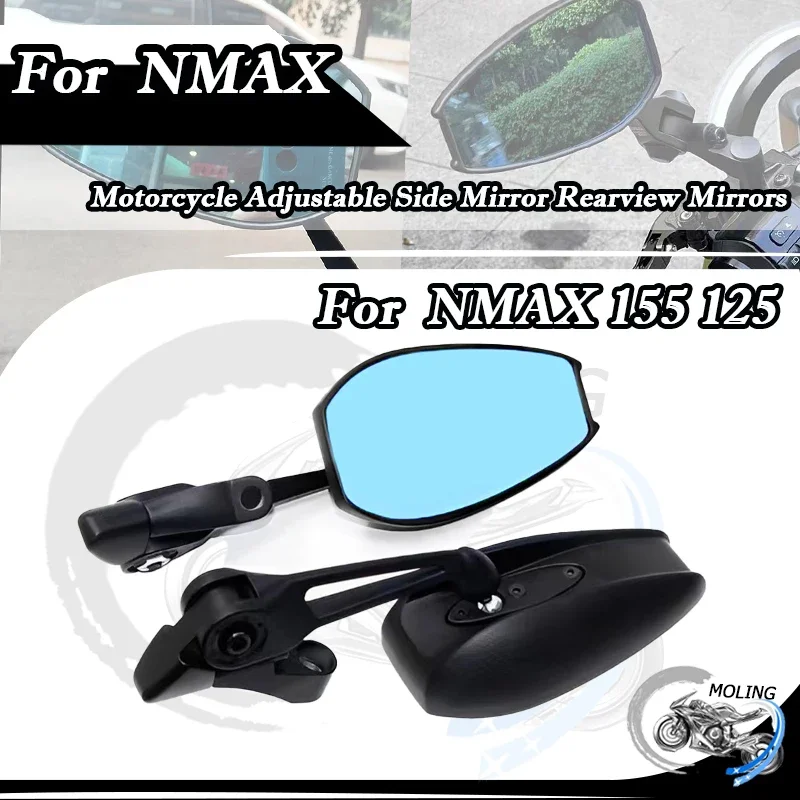 For-Yamaha-NMAX-155-125-NMAX155-NMAX125-Motorcycle-Rearview-Mirror ...