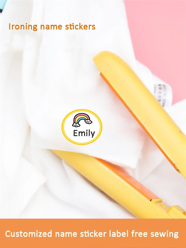 Customized-Ironing-on-Name-Stickers-Heating-on-Cloth-Schoolbag-Hat ...