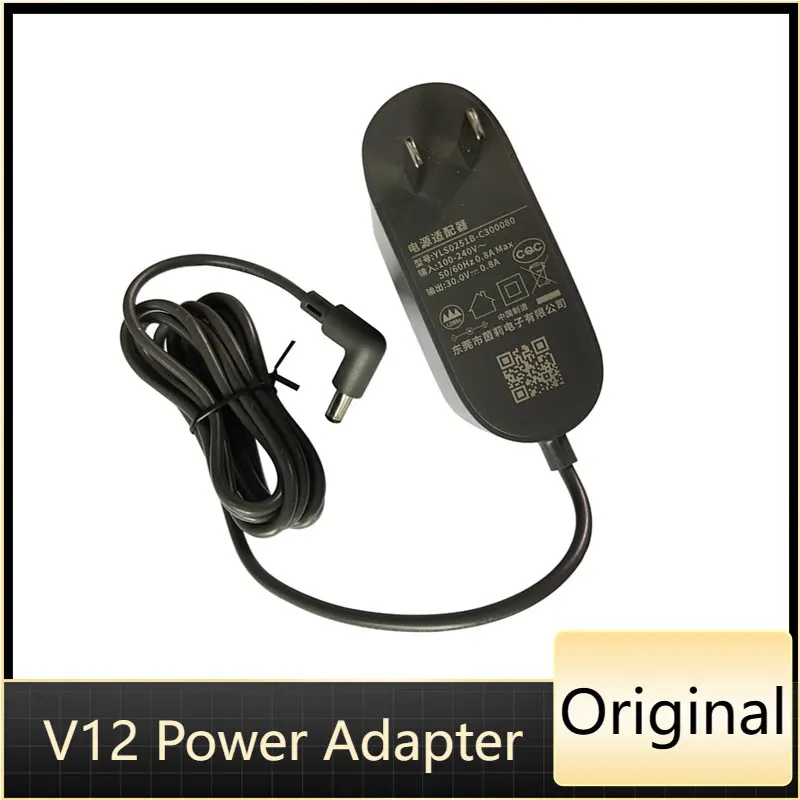 Original Power Adapter for Dreame V11 V12 VVN4 Handheld Cordless Vacuum ...