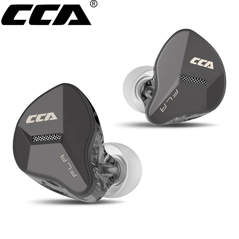 CCA FLA Metal HiFi Wired Headset In Ear Monitor Earbuds Headphones With ...