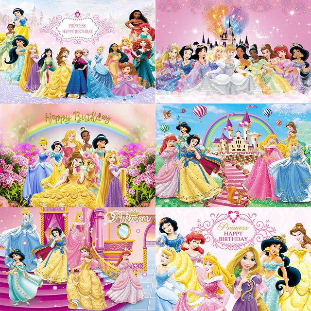 Happy Birthday Disney Princess Tarpaulin