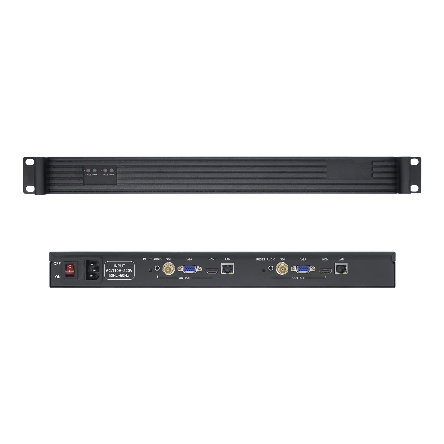 2-Channel-System-Integration1U-Rack-Transmitter-IP-Stream-Receiver-IPTV ...