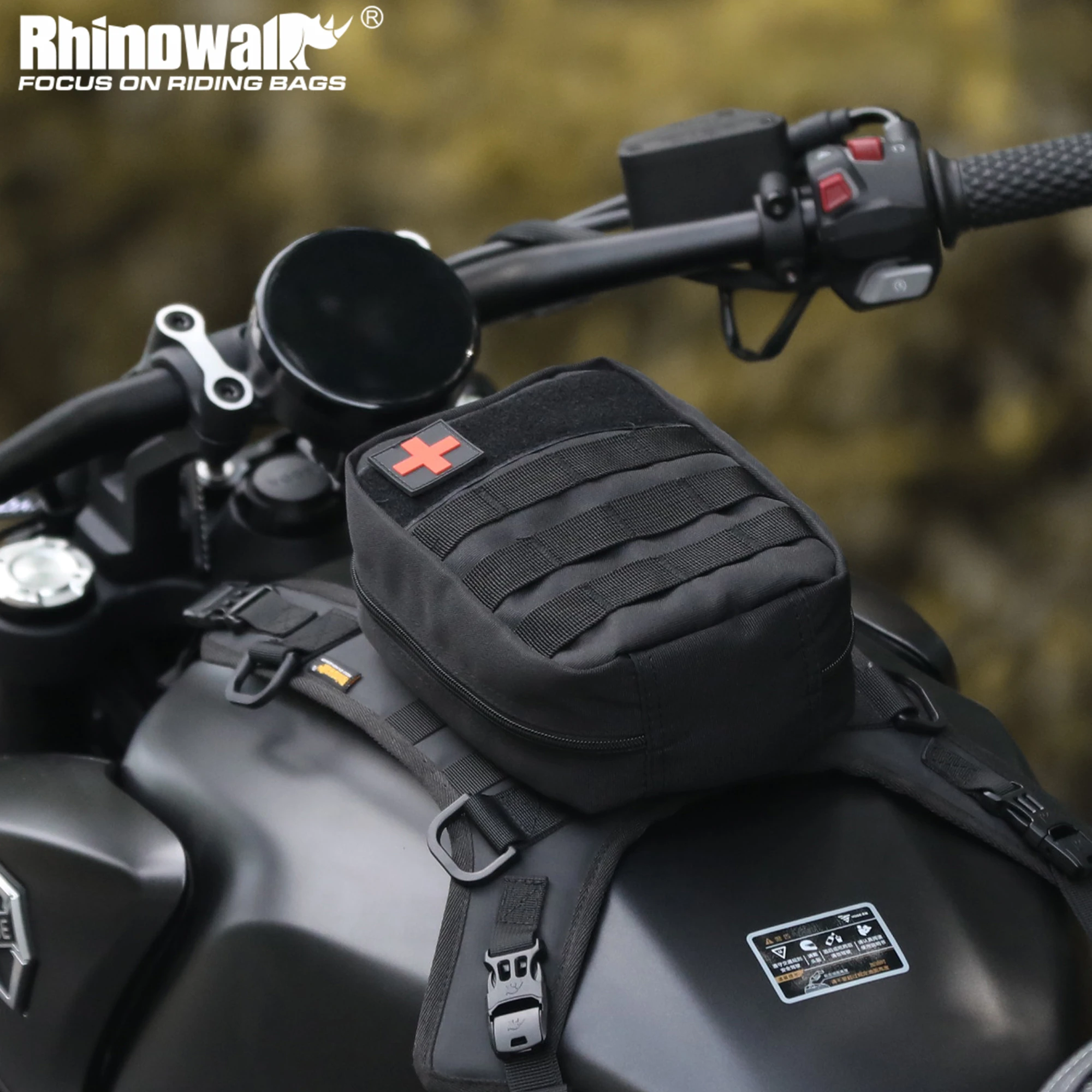 Rhinowalk-Motorcycle-Molle-Medical-Pouch-Motor-EMT-First-Aid-Tool-Bag ...
