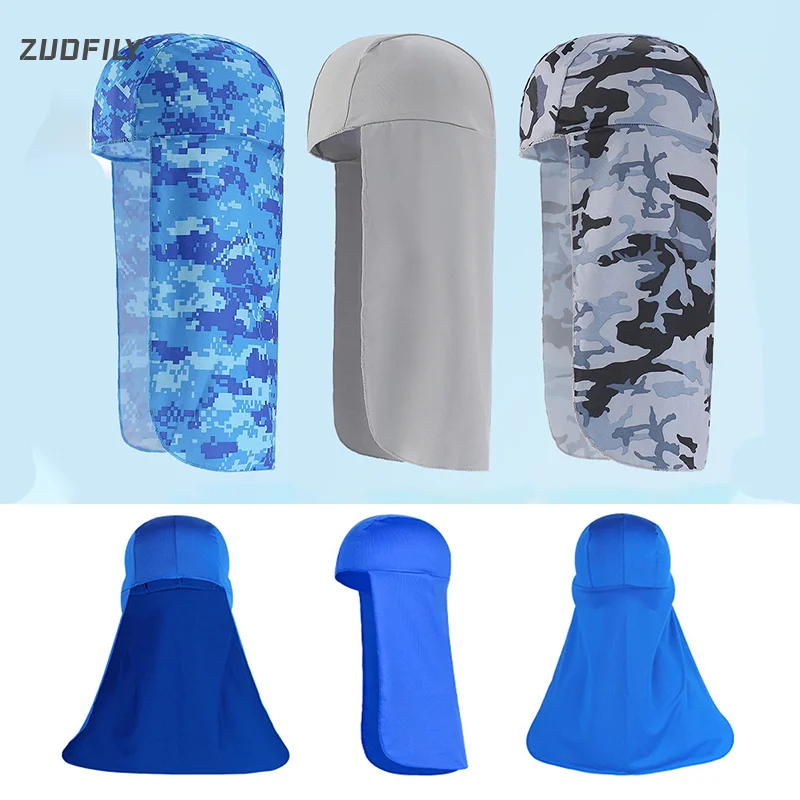 Gorra de Sol para ciclismo, Protector de cuello con protección UV para ...