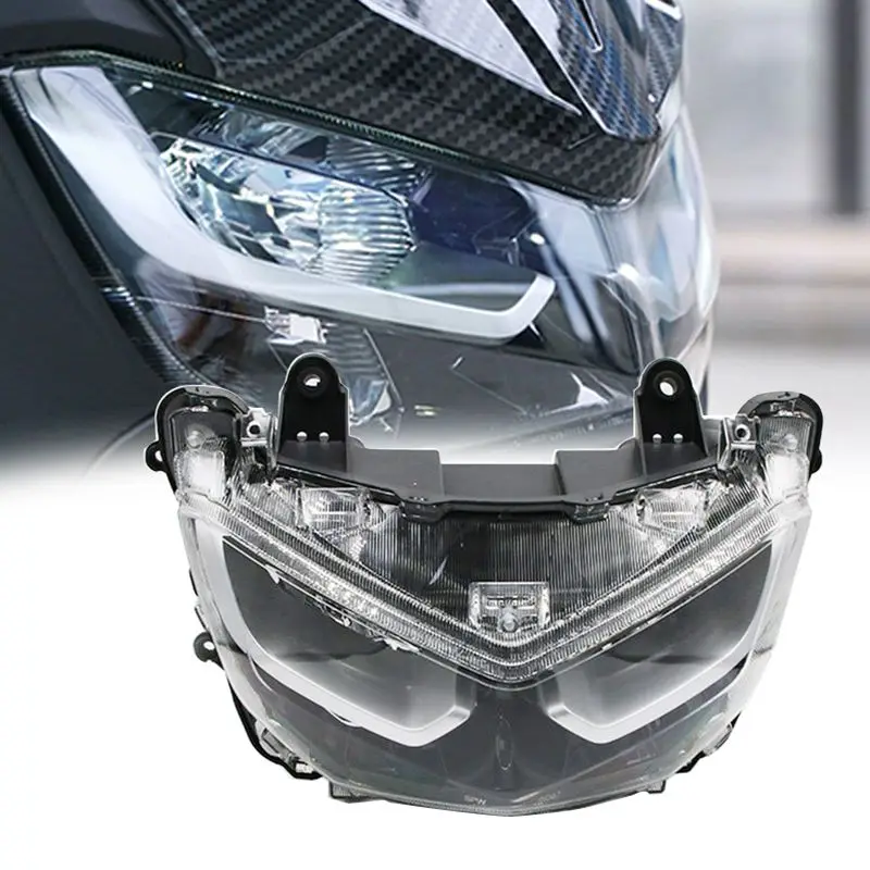 Motorcycle-Accessories-LED-Front-Headlight-Head-Lamp-Light-for-Yamaha ...