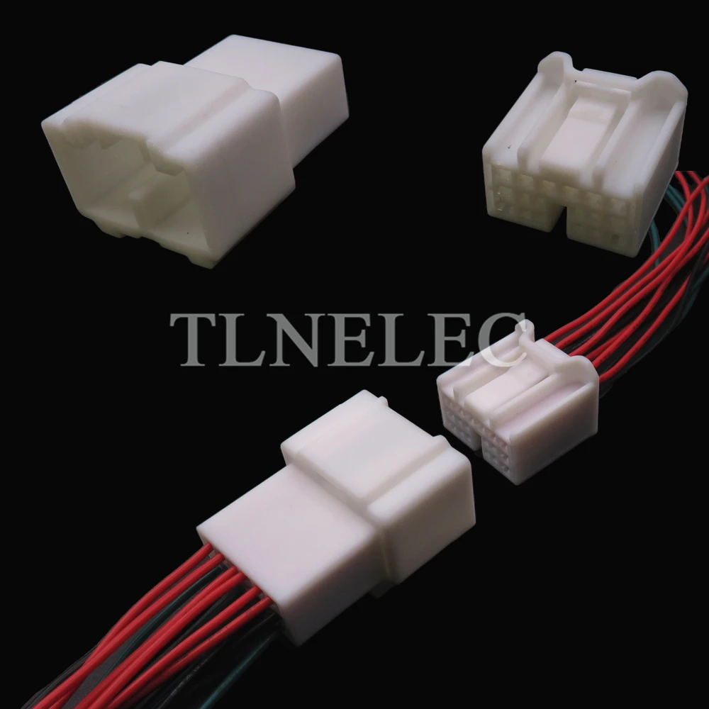 18 Pin Way Car Male Female Wiring Cable Socket with Wires Auto Unsealed ...