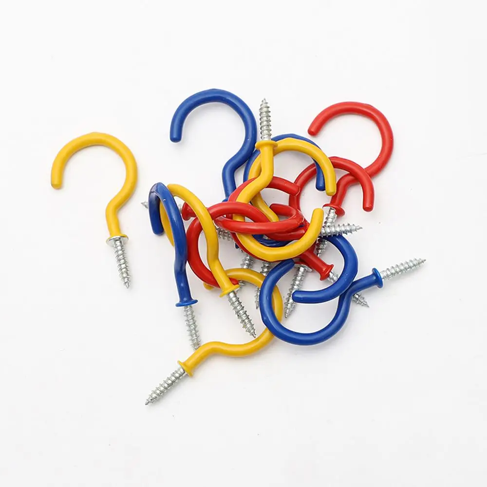 10PCS Outdoor Camping Tent Threaded Ground Nail Awning Canopy Pull Rope ...