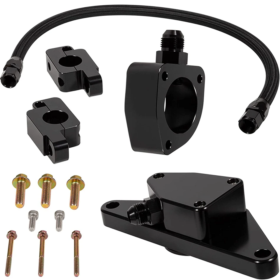 Coolant Bypass Kit With Nylon Braided Hose Perfectly, 48% OFF