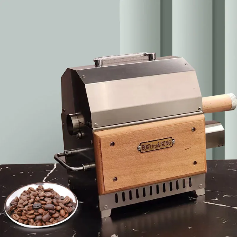 110V 220V Direct-fired Coffee Roaster Automatic Small Coffee Bean ...