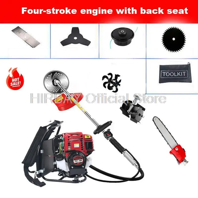 Lawn-Mower-Gasoline-Tillers-Mower-4-stroke-Engine-For-Trimmer-Gasoline ...