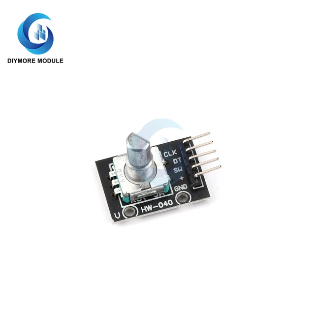 Cylewet 5Pcs KY-040 Rotary Encoder Module With Mm With Knob, 51% OFF