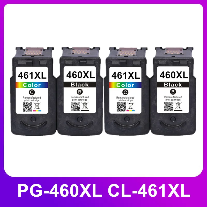 Remanufactured-For-Canon-PG-460-CL-461-pg-460-cl-461-Ink-Cartridge ...