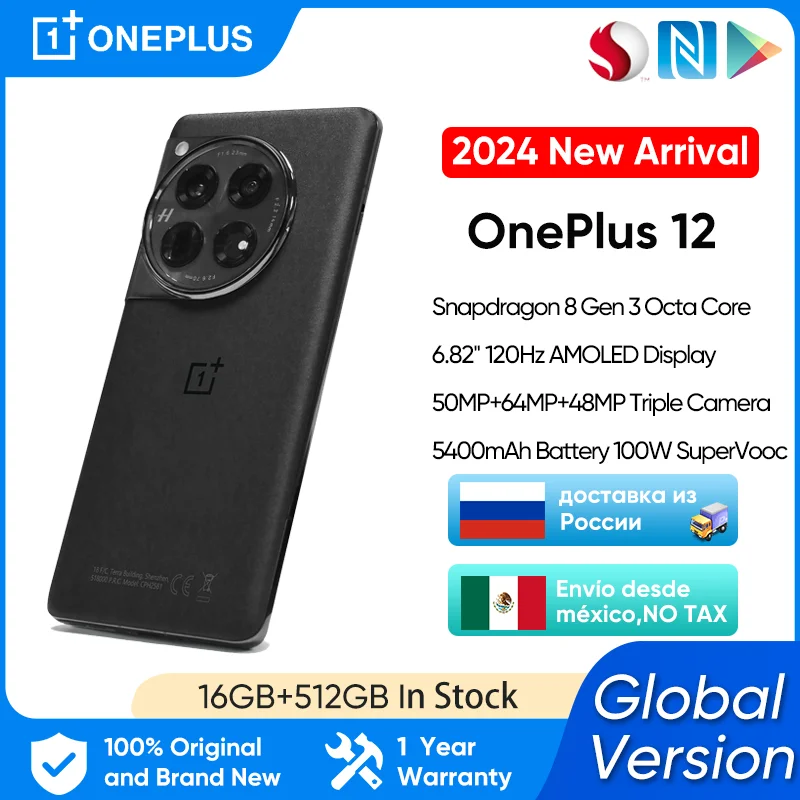 Russia-Ship-Tax-Included-OnePlus-12-Global-Version-Snapdragon-8-Gen-3-6 ...