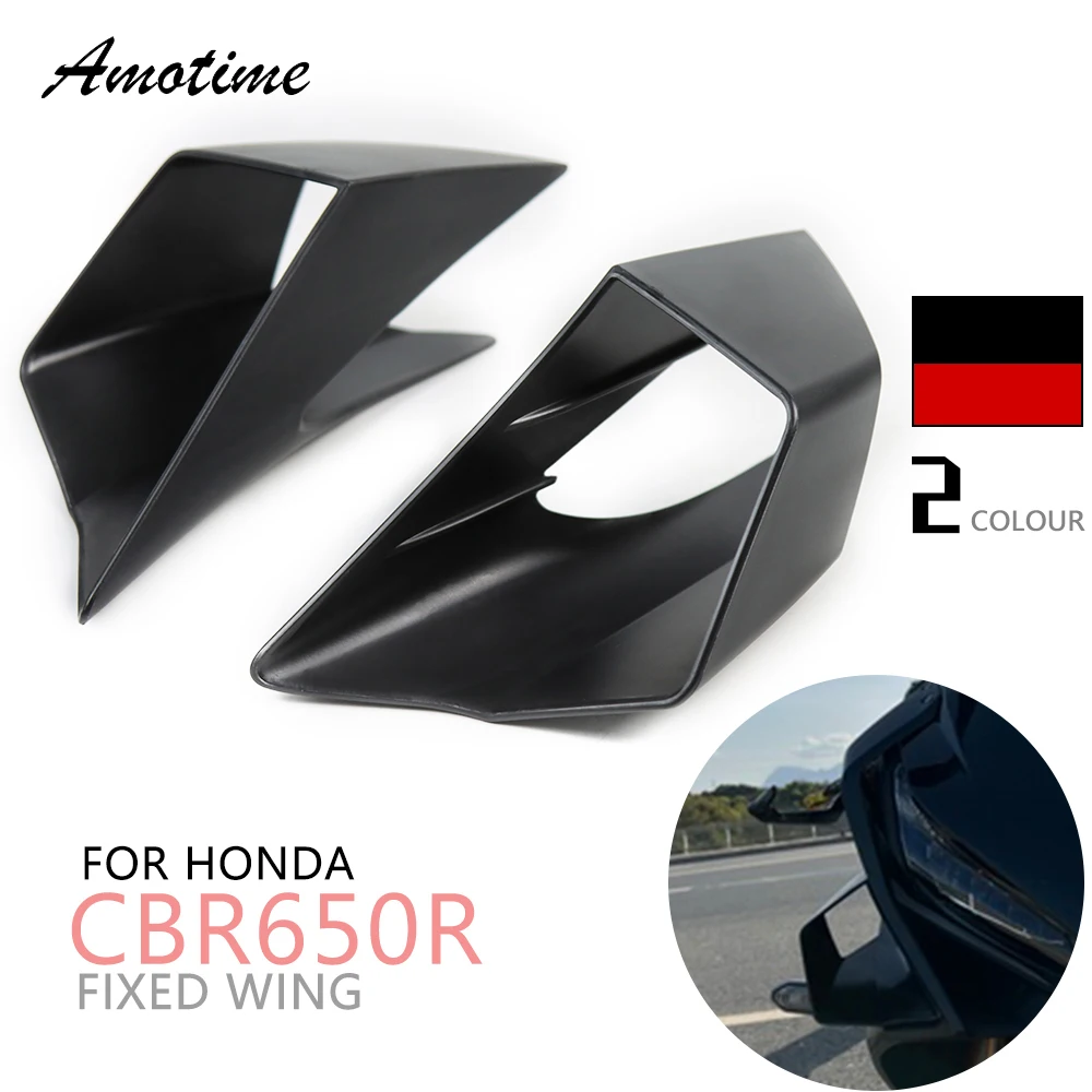 Cbr650r cbr 650r 2019-2023 carenagem winglets fin guarnição capa ...