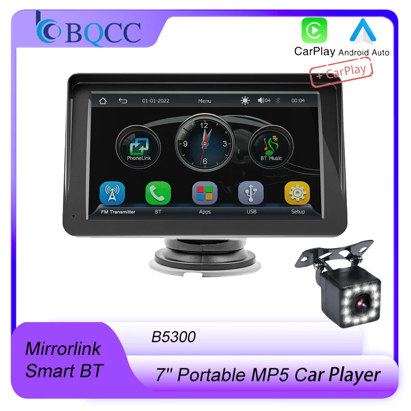 BQCC-7-Portable-Car-MP5-Player-Wireless-Carplay-Android-Auto-MIrrorlink ...