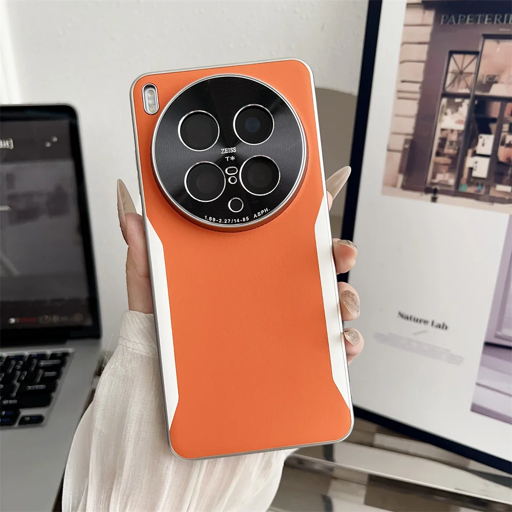 For VIVO X200 Ultra Case Luxury PU Leather Skin Shockproof Protective ...