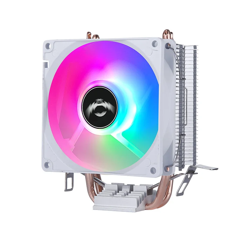 CPU-Cooling-Fan-2-Heat-Pipe-Cooler-Processor-Efficient-Air-Cooled ...
