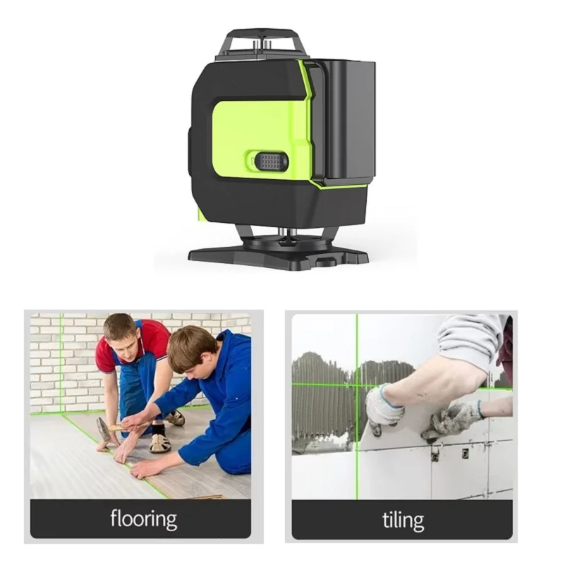 2024-Best-Self-Leveling-1mm-Accuracy-Green-Laser-Level-Kit-Straight ...