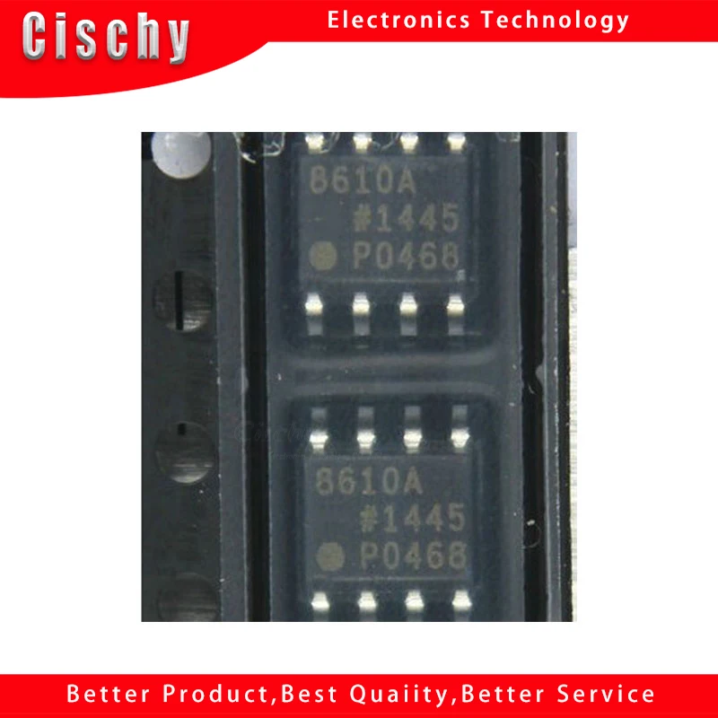 1ชิ้น/ล็อต AD8610 AD8610ARZ AD8610AR Sop 8ชิปเซ็ตใหม่ที่เป็นต้นฉบับใน ...