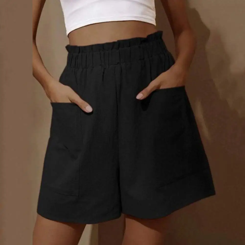 Women-Dating-Shorts-Women-Casual-Shorts-Women-s-High-Waist-Elastic ...