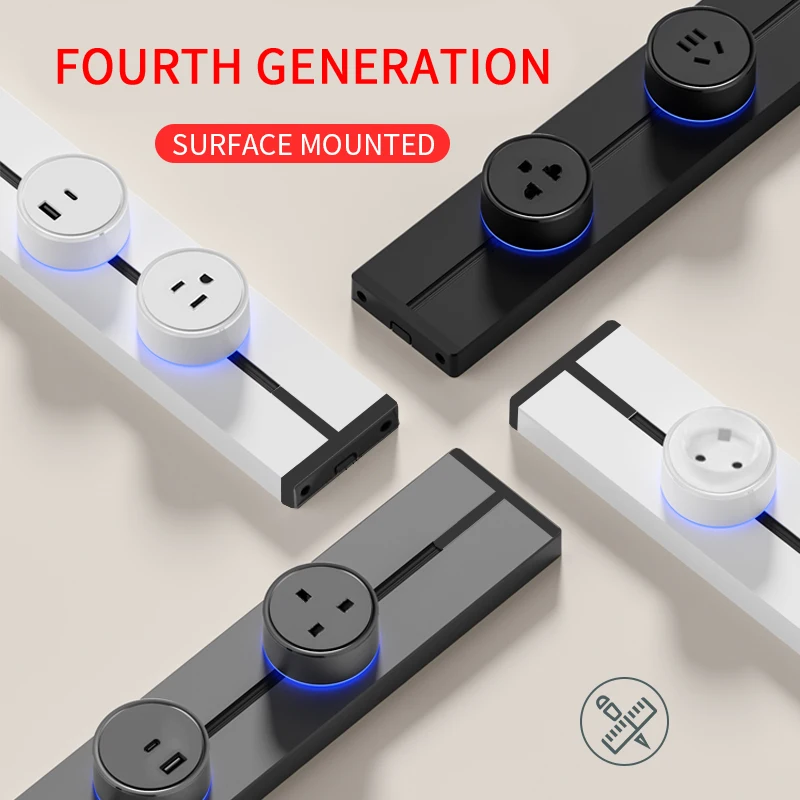 New-track-socket-with-movable-guide-rail-kitchen-living-room-bedroom ...