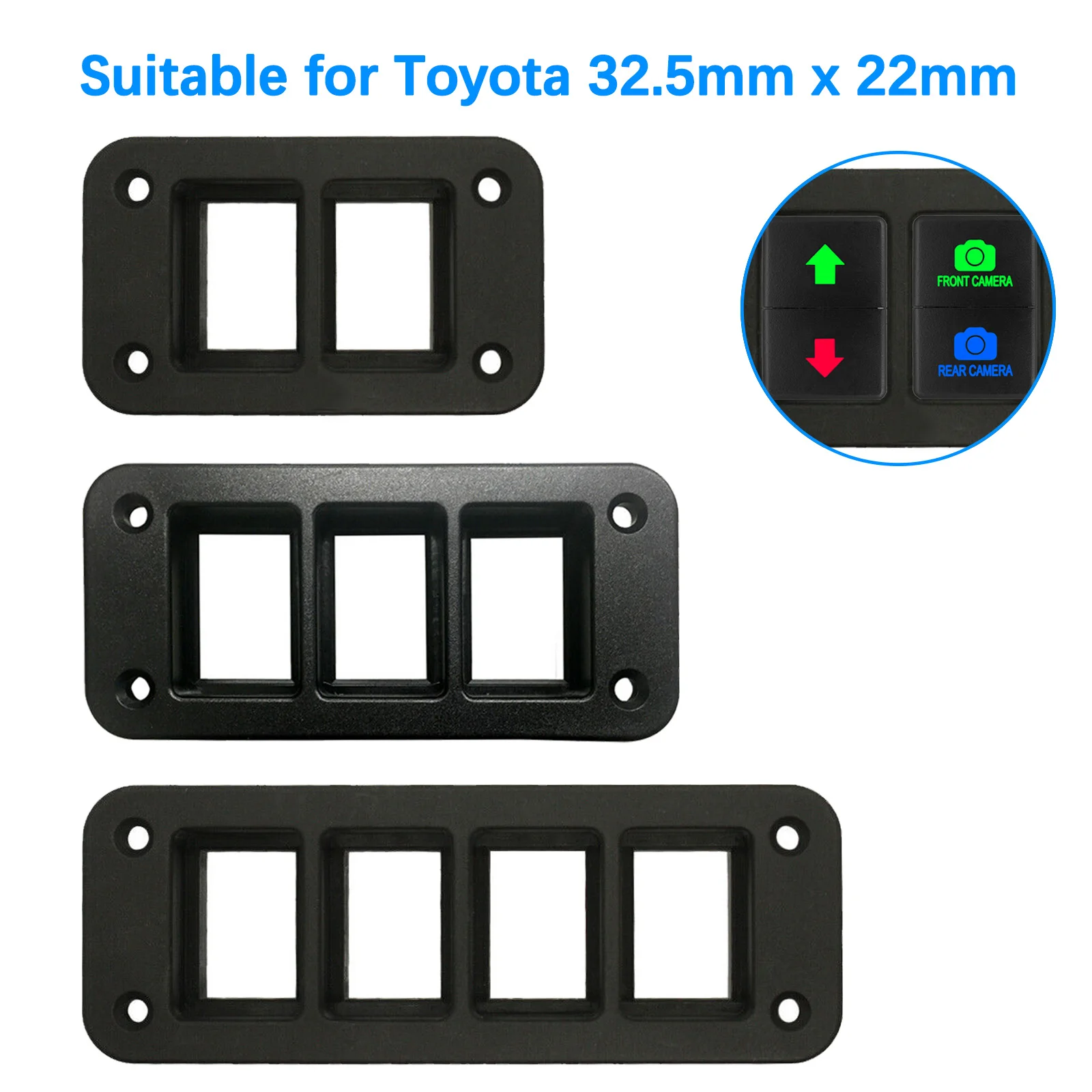 1Pcs-Push-Switch-Mounting-Bracket-Panel-Plastic-Holder-Housing-For-Car ...