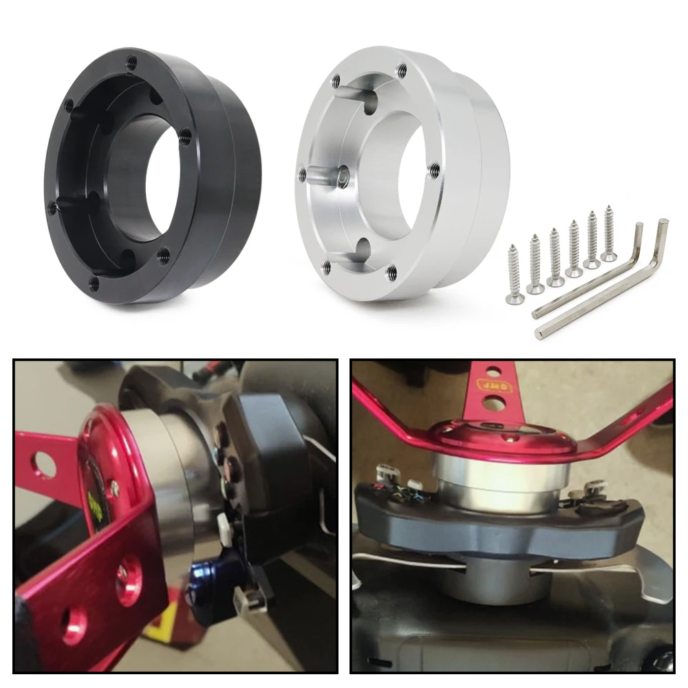 70MM Steering Wheel Adapter Plate 13 Inch PCD Racing Steering Wheel Car ...