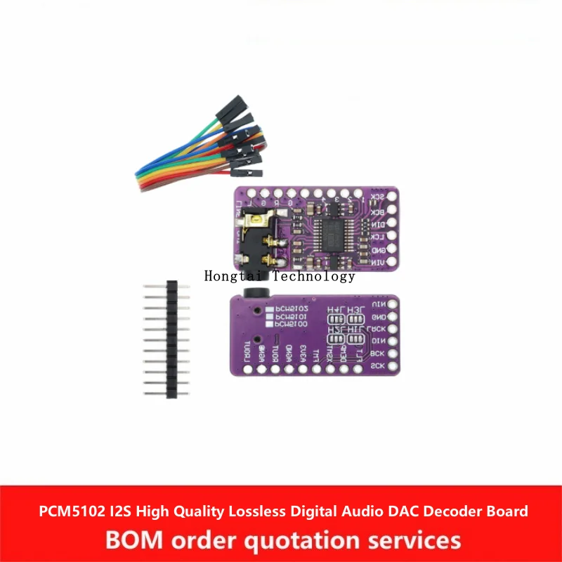 GY-PCM5102 PCM5102 I2S MCU Raspberry Pi High Quality Lossless Digital ...