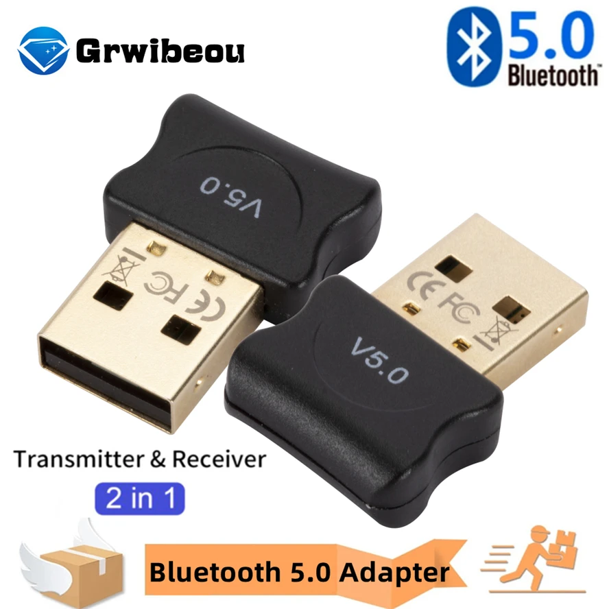 USB-Bluetooth-5-0-Adapter-Transmitter-BT-5-0-Receiver-Audio-Bluetooth ...