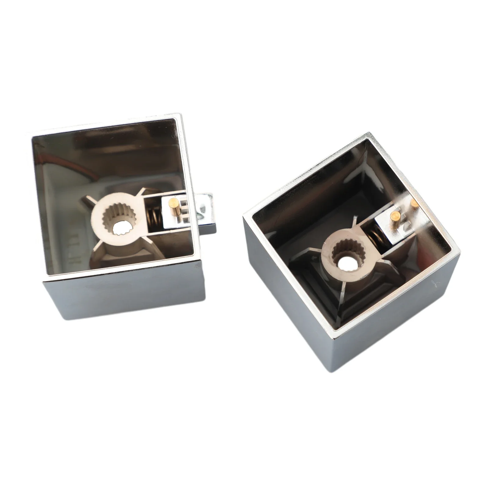 ABS Plastic Square Shower Temperature Control Handle Knob With Mirror ...