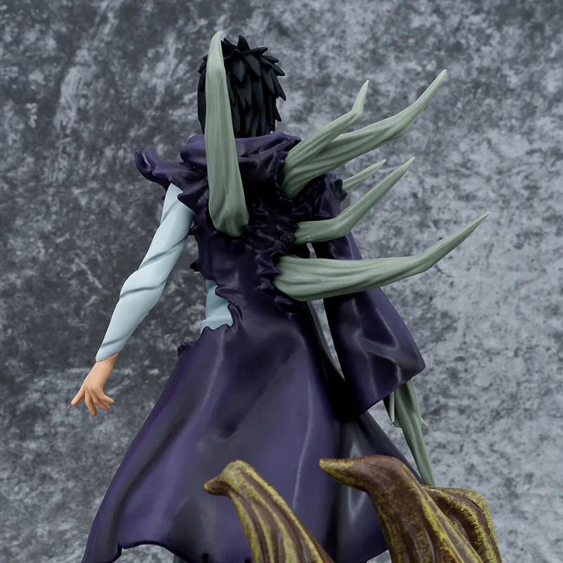 24cm Anime Naruto Gk Ss Zetsu Uchiha Obito Tobi Figure Garage Kits ...