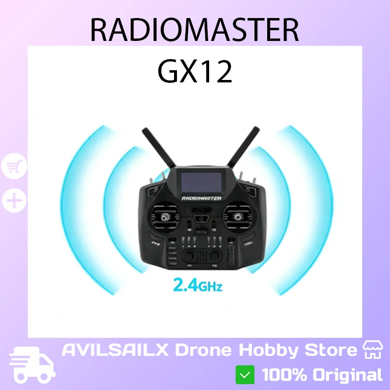 Radiomaster GX12 ELRS 2.4G/900MHz Transmitter - AliExpress 26
