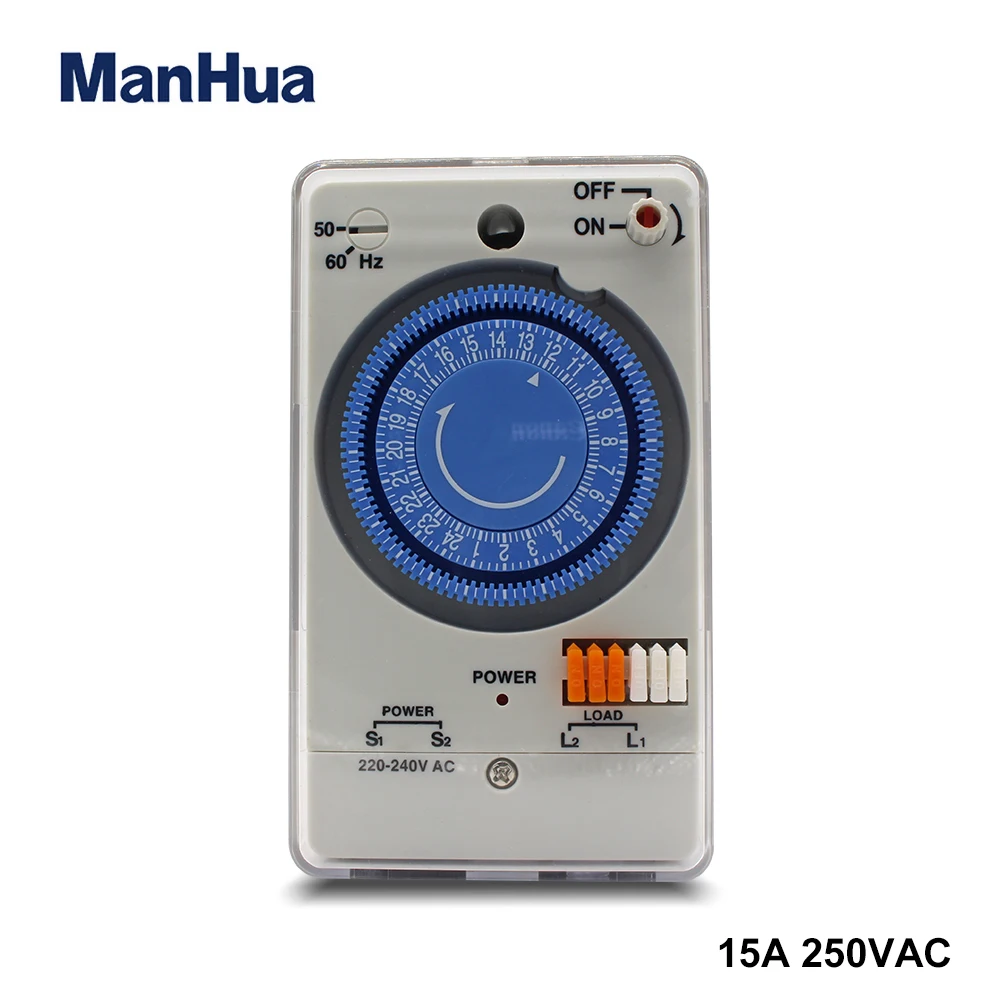 Manhua 220-240VAC MT178 Timer Switch For Smart Home Industrial ...