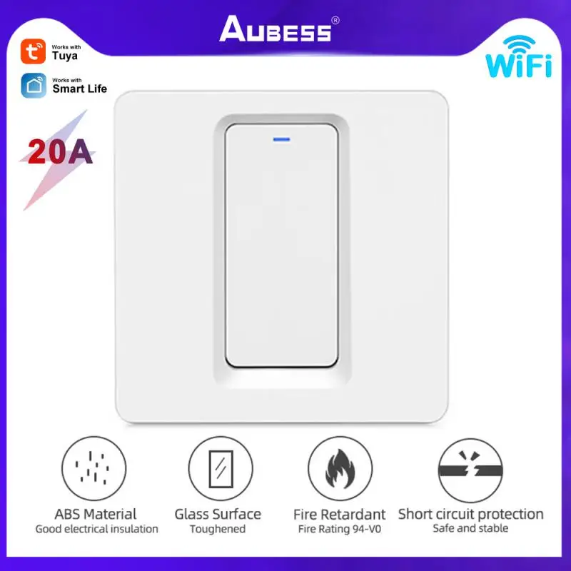 Tuya Wifi 20A Smart Water Heater Switch For Smart Life App Wall Switch ...