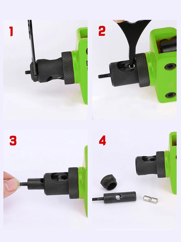 Rouge - Manual Nut Rivet Gun Nose Assembly Piece Hand Riveter Tool Head ...