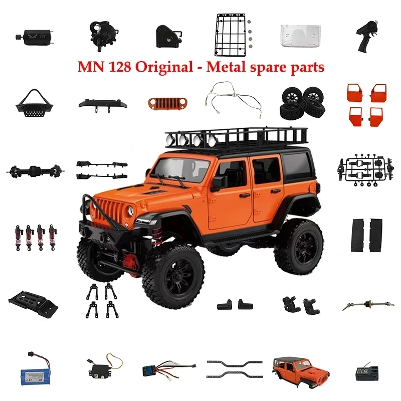 MN-MODEL-MN128-RC-Remote-Control-Car-Parts-Upgrade-Wheel-Eyebrow-Non ...